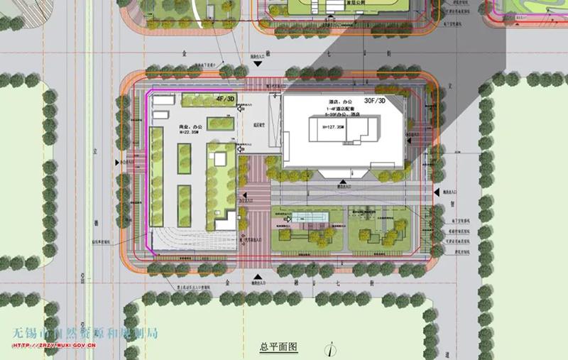 无锡经开区3宗地块规划出炉！塔楼最高达127.35米！-e房网